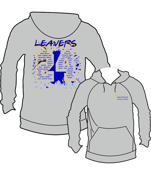 Wheatfields Leavers 24 Hoody - Childrens